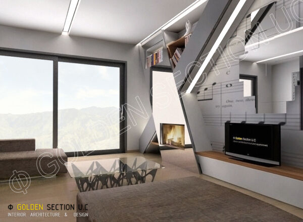 Interior House Project by Φ Golden Section UC – Archillects.com